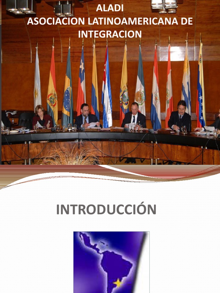 ALADI | PDF | America latina | Relaciones Internacionales