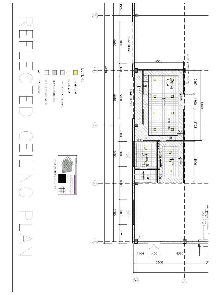 Reflected Ceiling Plan | PDF