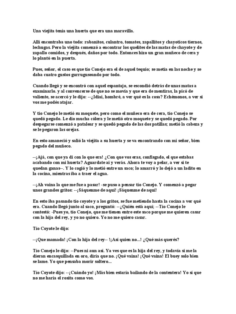 Tio Coyote y Tio Conejo | PDF | Naturaleza