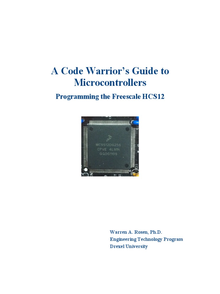 A Code Warrior's Guide To Microcontrollers | PDF | Microcontroller | Central Processing Unit