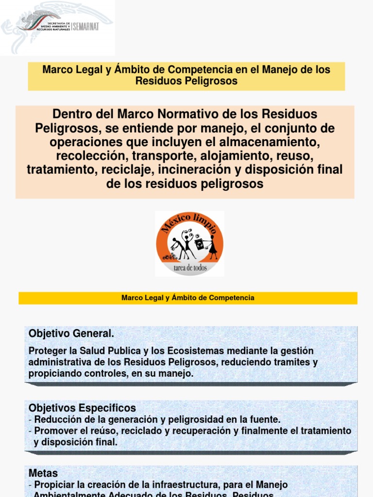 Rpbi-Nom 87 Semarnat | PDF | Residuos | Infección