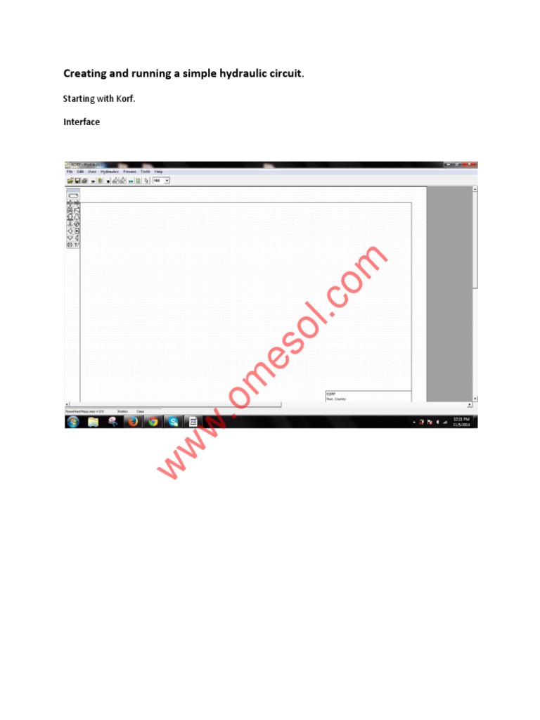 Korf Hydraulic Tutorial | PDF