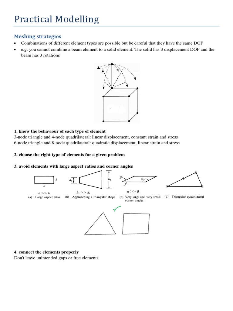 Practical Modelling | PDF | Finite Element Method | Applied Mathematics