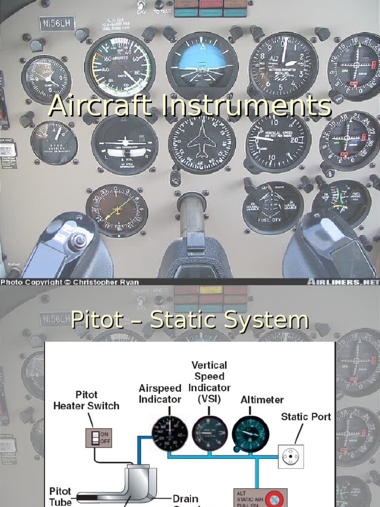 Aircraft Instruments | PDF | Airspeed | Gyroscope