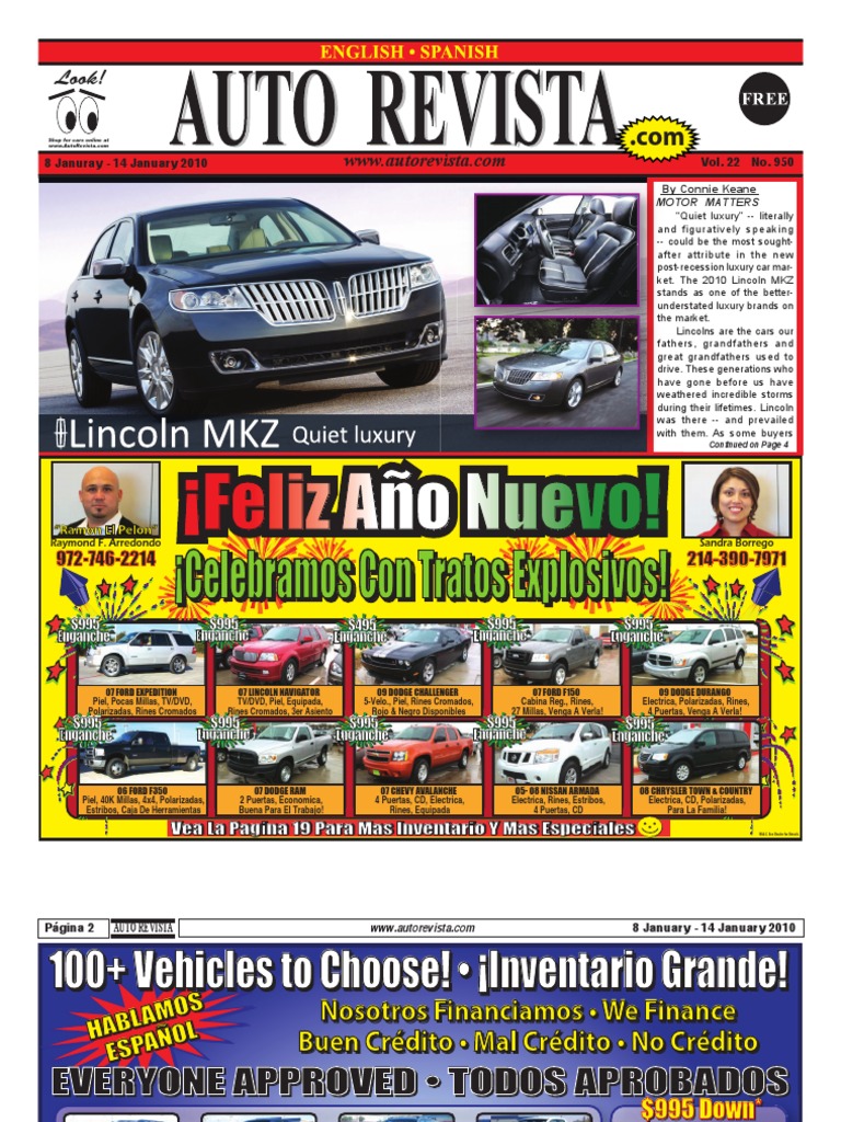 Auto Revista Issue 01-08-2010 | PDF | Dodge | Chevrolet Silverado