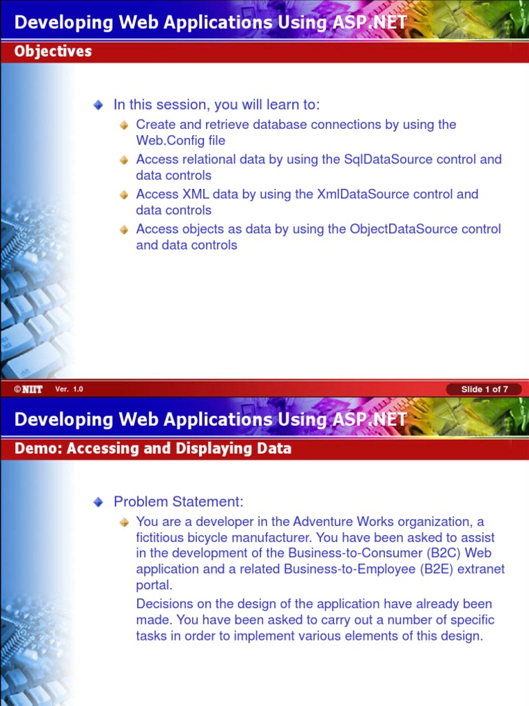 07 ASP - Net Session10 | PDF | Web Application | Active Server Pages