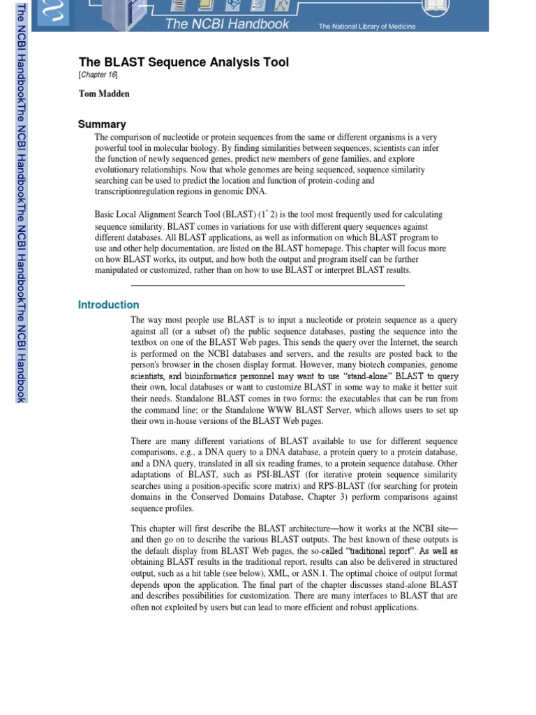 Blast Analisis II | PDF | Blast | Sequence Alignment