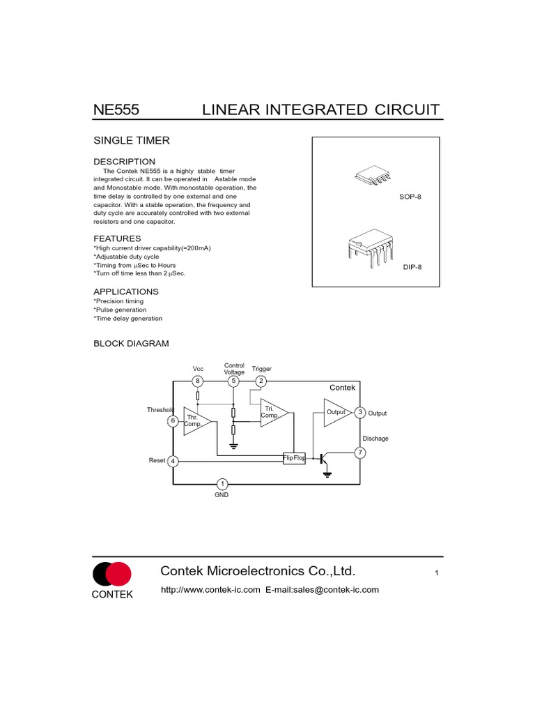 NE555 | PDF