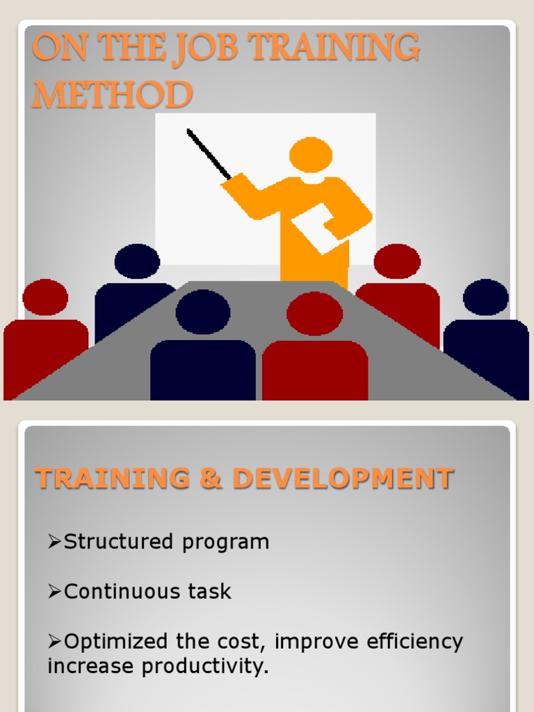 On Job Training | PDF | Apprenticeship | Employment