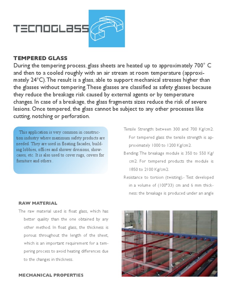 Tempered | PDF | Glasses | Strength Of Materials