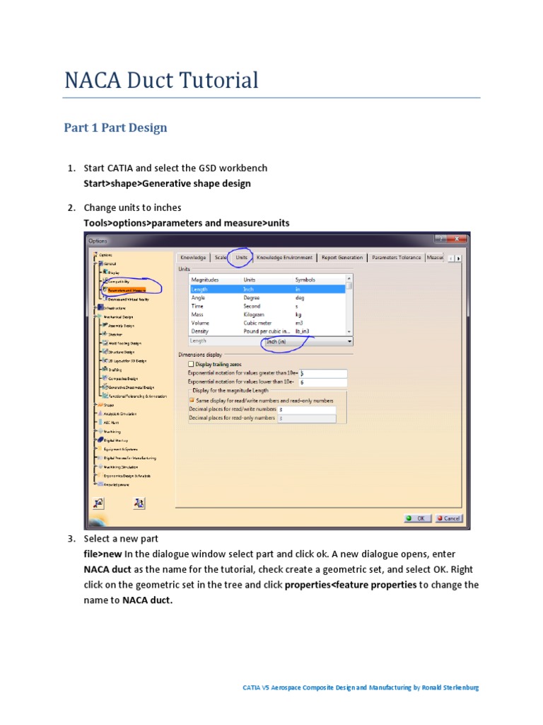 NACA Duct Tutorial | PDF | Composite Material | Geometry