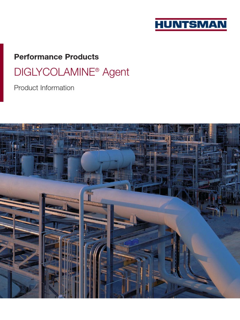 Diglycolamine Agent Brochure | PDF | Amine | Chemistry