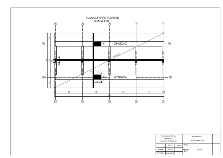 Plan Cofrare Planseu | PDF