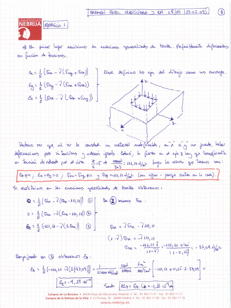Problemas Resueltos Elasticidad | PDF