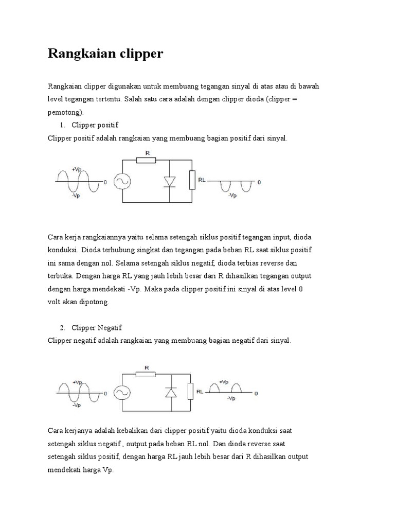 Rangkaian Clipper | PDF