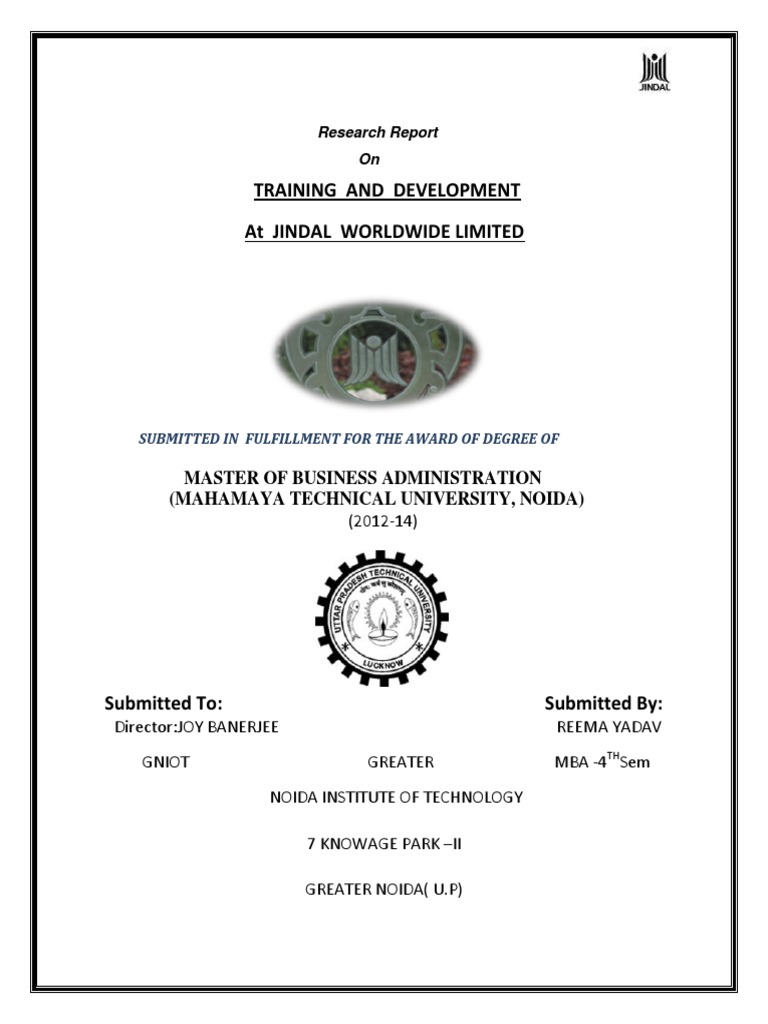 Reema Rose | Download Free PDF | Master Of Business Administration ...