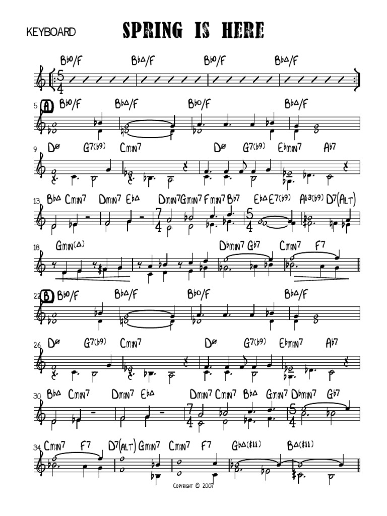 Spring Is Here | PDF