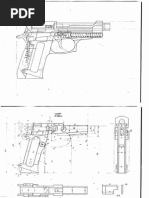 Walther P38 Blueprints - Incomplete