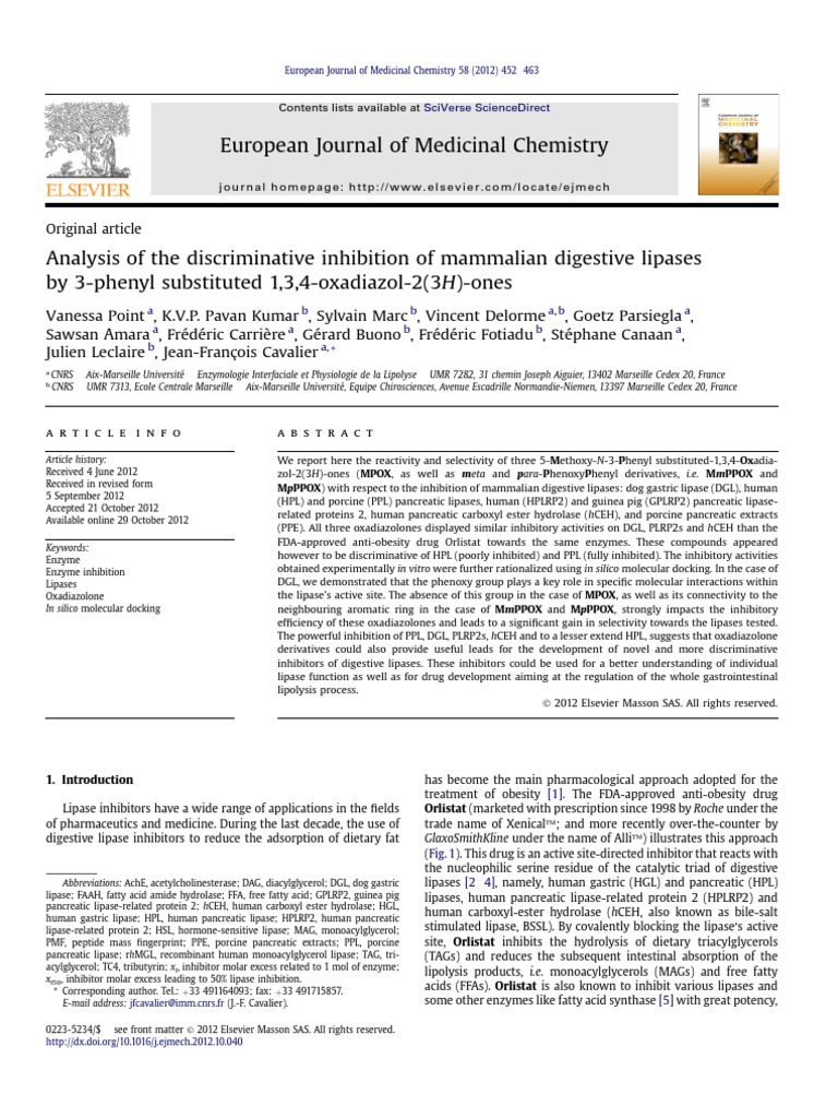 Sintese Fenilhidrazina 1 PDF | PDF | Enzyme Inhibitor | Active Site