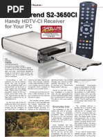 Icecrypt S3500HDCCI Receiver Review | PDF | Digital Video Recorder ...