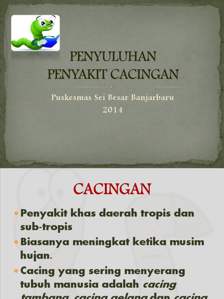 Penyuluhan Cacingan | PDF