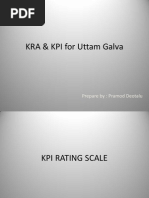 PMS - Final Format (KRA & KPI Excel) | PDF | Performance Indicator ...