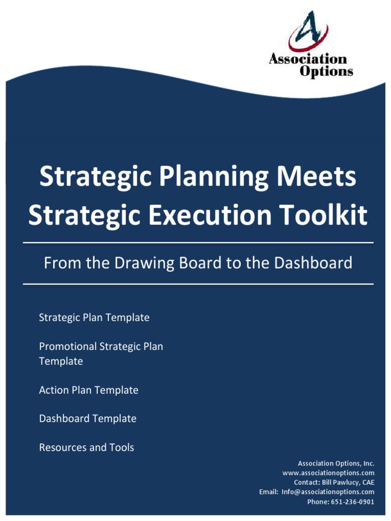 Strategic Plan Toolkit | Download Free PDF | Goal | Strategic Planning