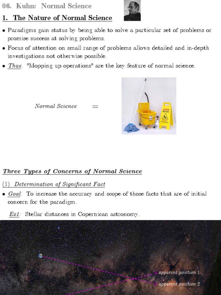 The Nature of Normal Science | PDF | Paradigm | Mass