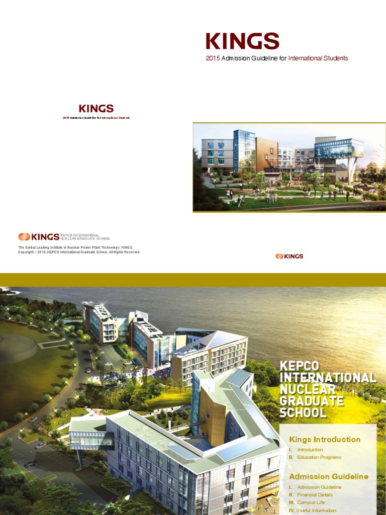 KINGS Admission Guideline - 2 | PDF | University And College Admission ...