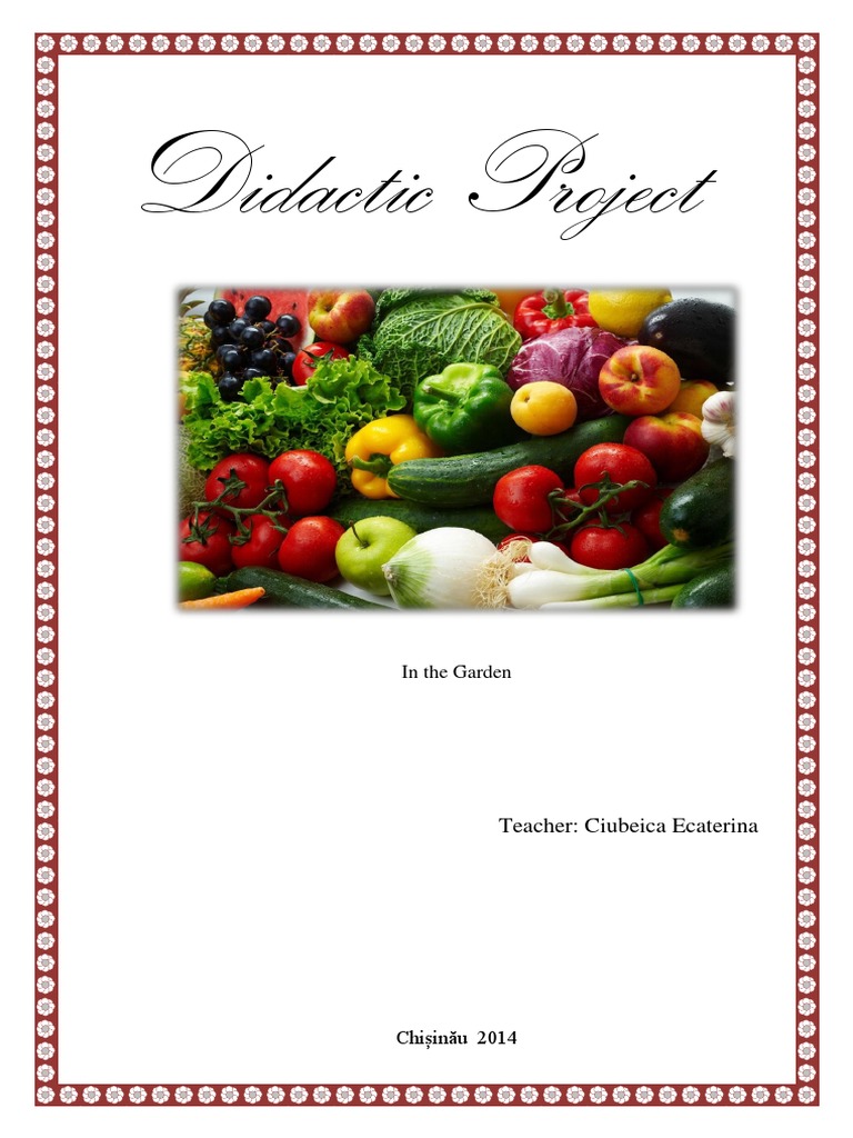 In the Garden: English Lesson Plan | PDF