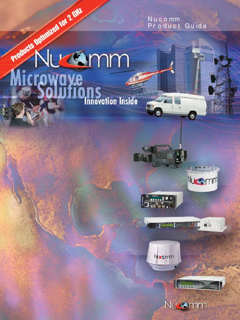 Product Guide Nucomm | PDF | Modulation | Digital Television