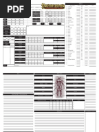 Pathfinder Character Sheet (Fillable)