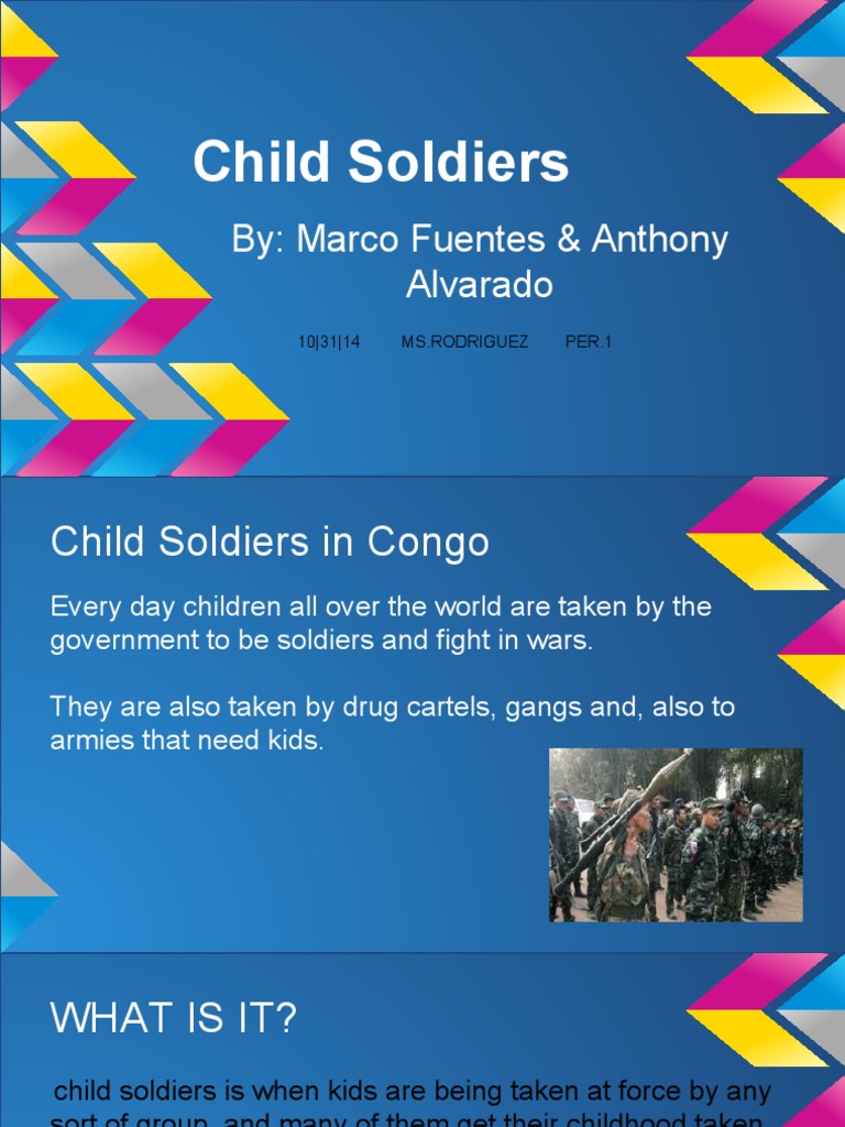Understanding Child Soldiers Worldwide | PDF
