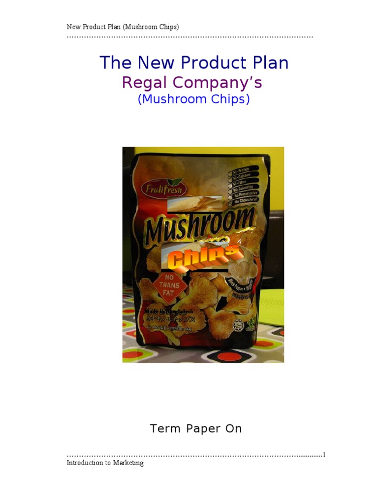 Business Plan of Mashrum Chip | PDF | Potato Chip | Swot Analysis