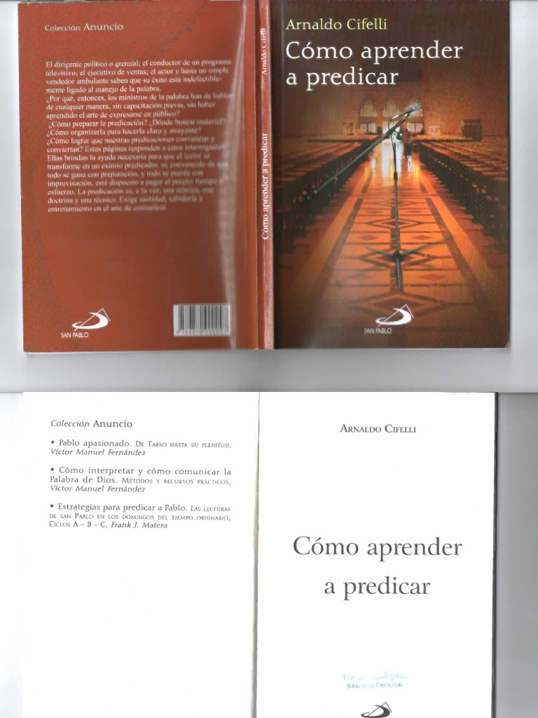 Como Aprender A Predicar. | PDF