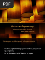 Metapora o Pagwawangis | PDF