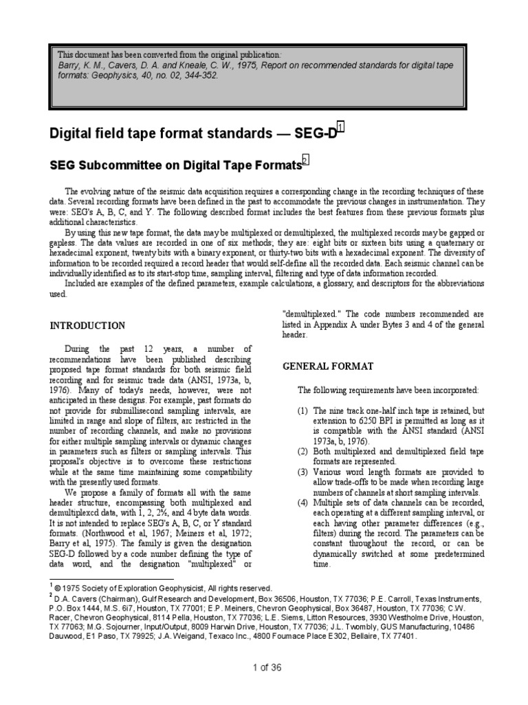 Seg D Rev0 | PDF | File Format | Multiplexing
