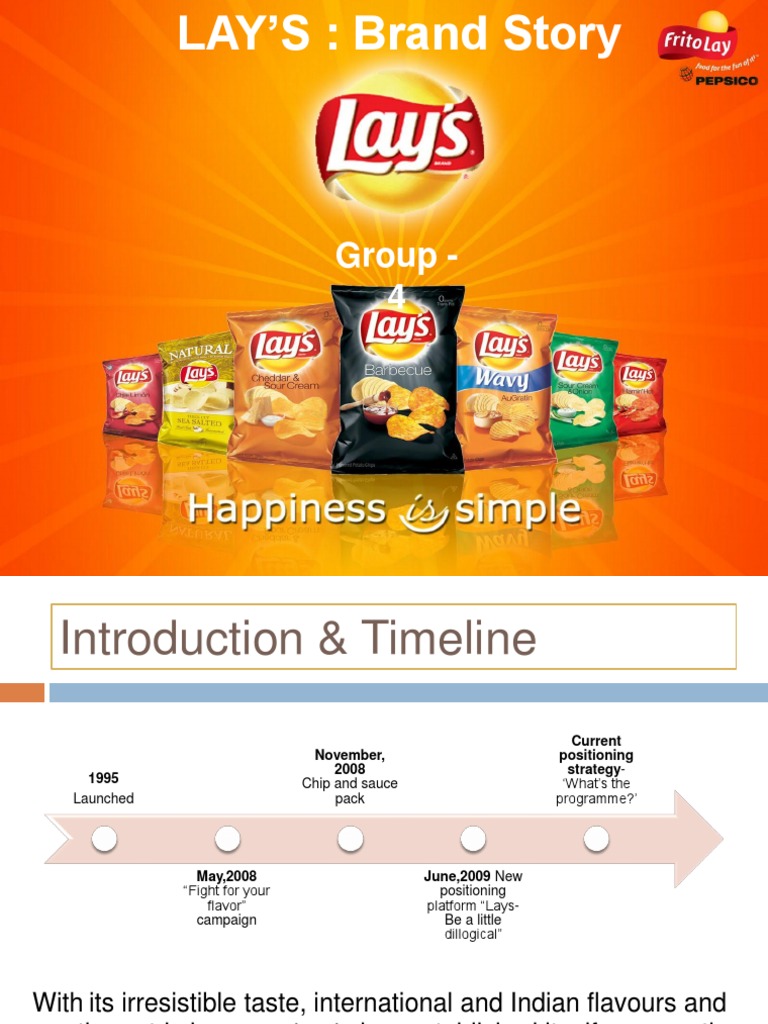LAY'S Branding Evolution and Taglines | PDF | Brand | Foods