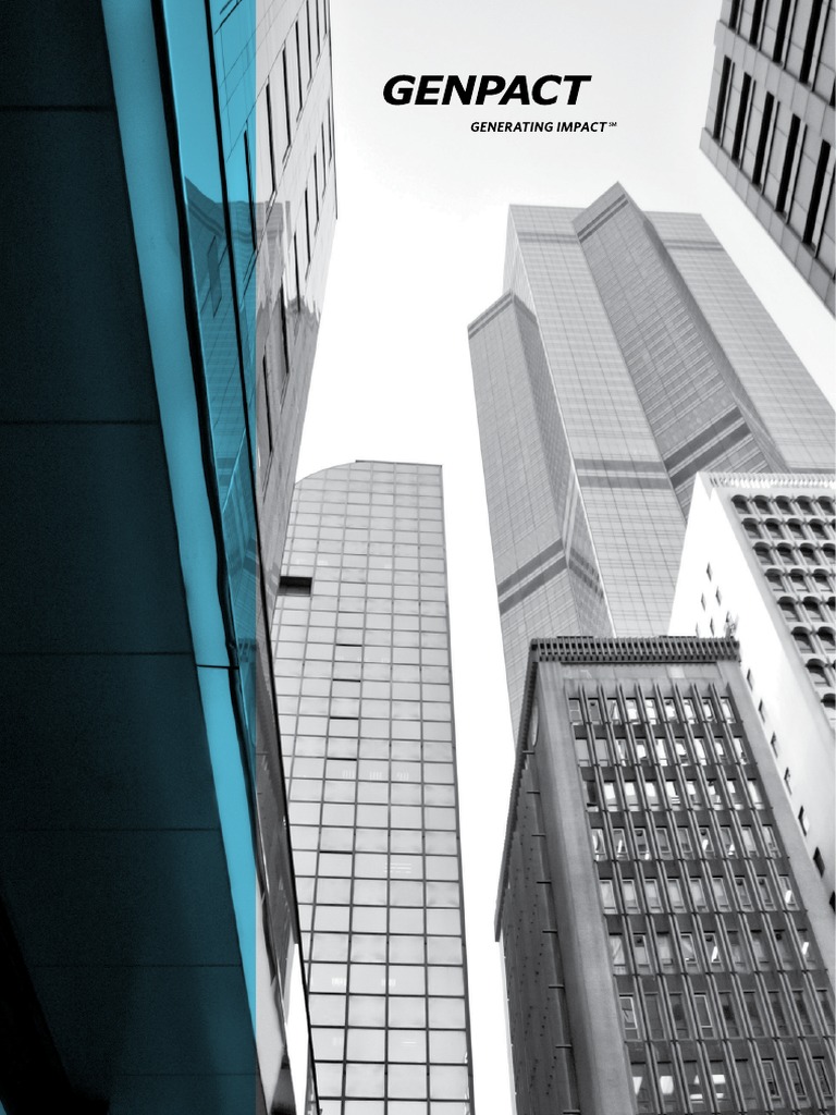 01 GenPact Overview | PDF | Business Process | Supply Chain