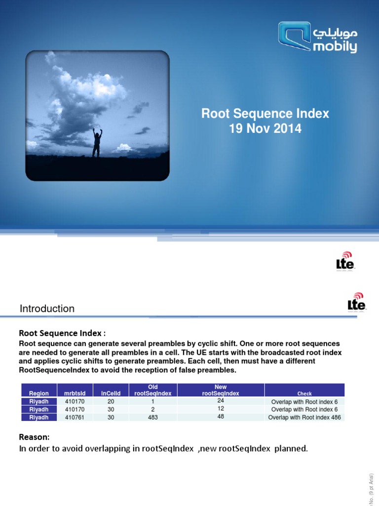Root Sequence Index | PDF