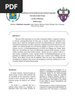 Bial's Orcinol Test Result Substance Tested Color Reaction Description ...