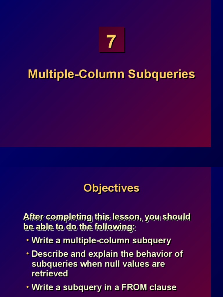 Les 07 | PDF | Databases | Data Management