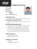 Sunil Resume 1 | PDF | Career & Growth