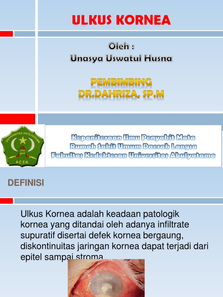 Ulkus Kornea | PDF