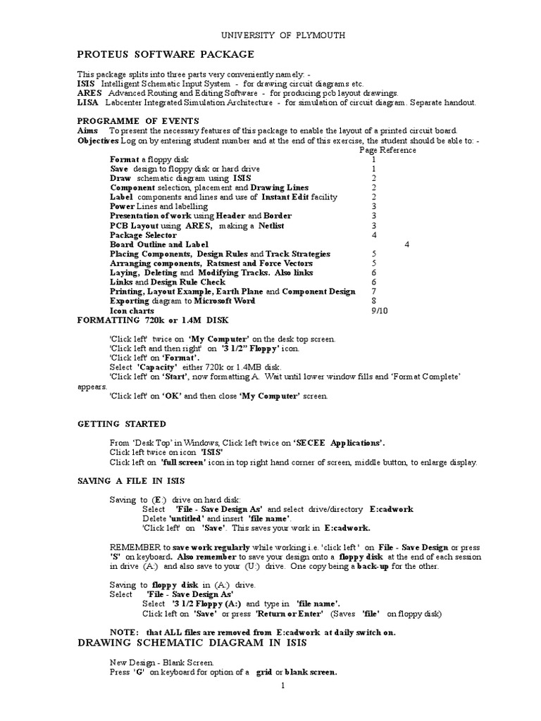 Proteus | PDF | Icon (Computing) | Floppy Disk