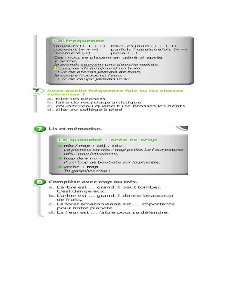 Exercices Adosphere 3 | PDF