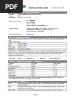 MSDS - GulfSea Superbear 3006 (2013-01) | PDF | Toxicity | Water