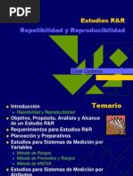 Estudio R&R en Minitab | PDF | Calibración | Medición