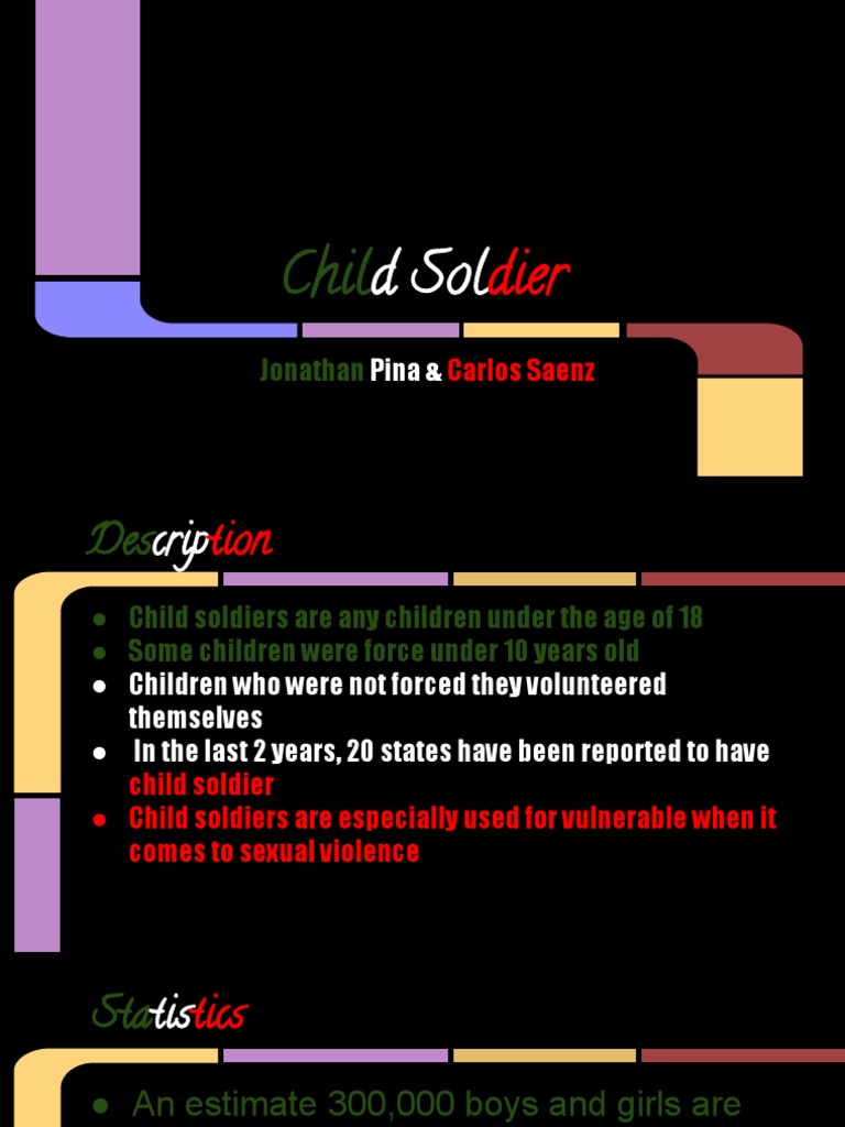 Facts on Child Soldiers Today | PDF | Social Science
