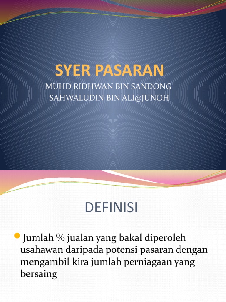 Syer Pasaran | PDF